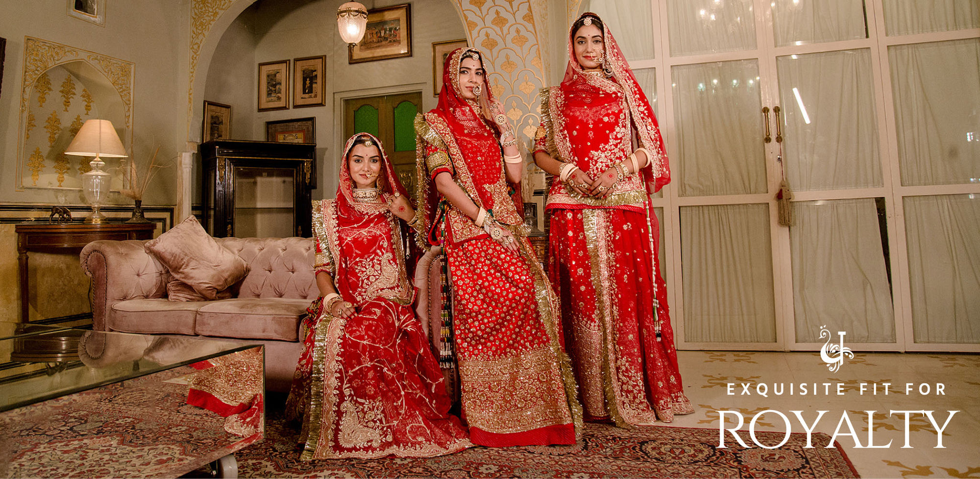 Online Rajputi Poshaks, Dress, Suits, Chiffon Sarees - Latest – YUVTI ...